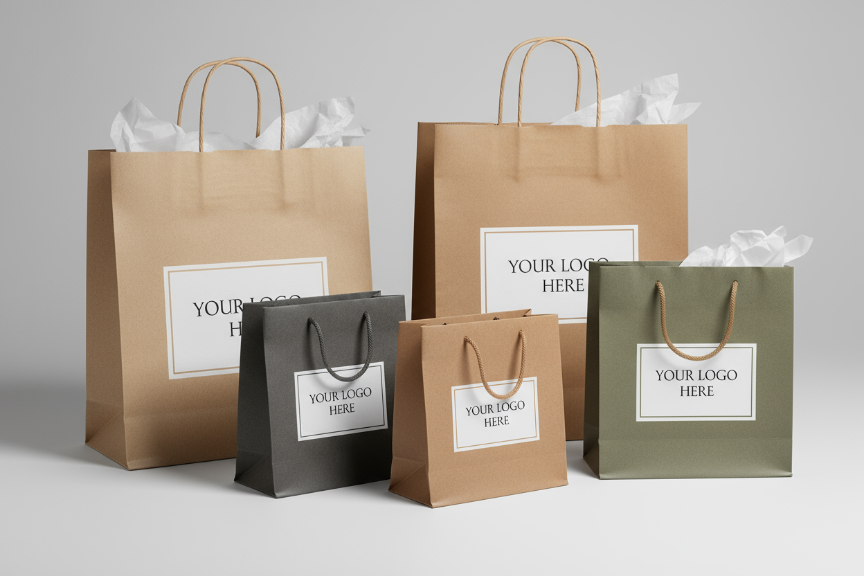 Elevate Your Packaging with Branded Paper Bags – Bonds Packaging