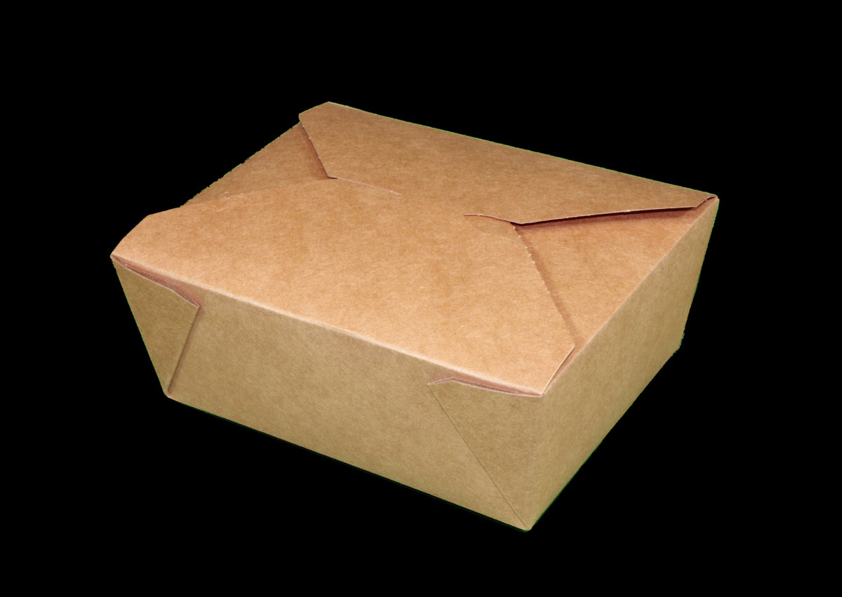 No 8 Kraft Leakproof Container – Bonds Packaging